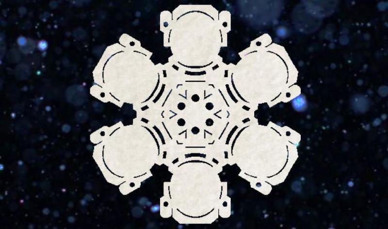 Science Snowflake Cut-Out Patterns | The Franklin Institute