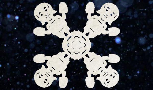 Science Snowflake Cut-Out Patterns | The Franklin Institute