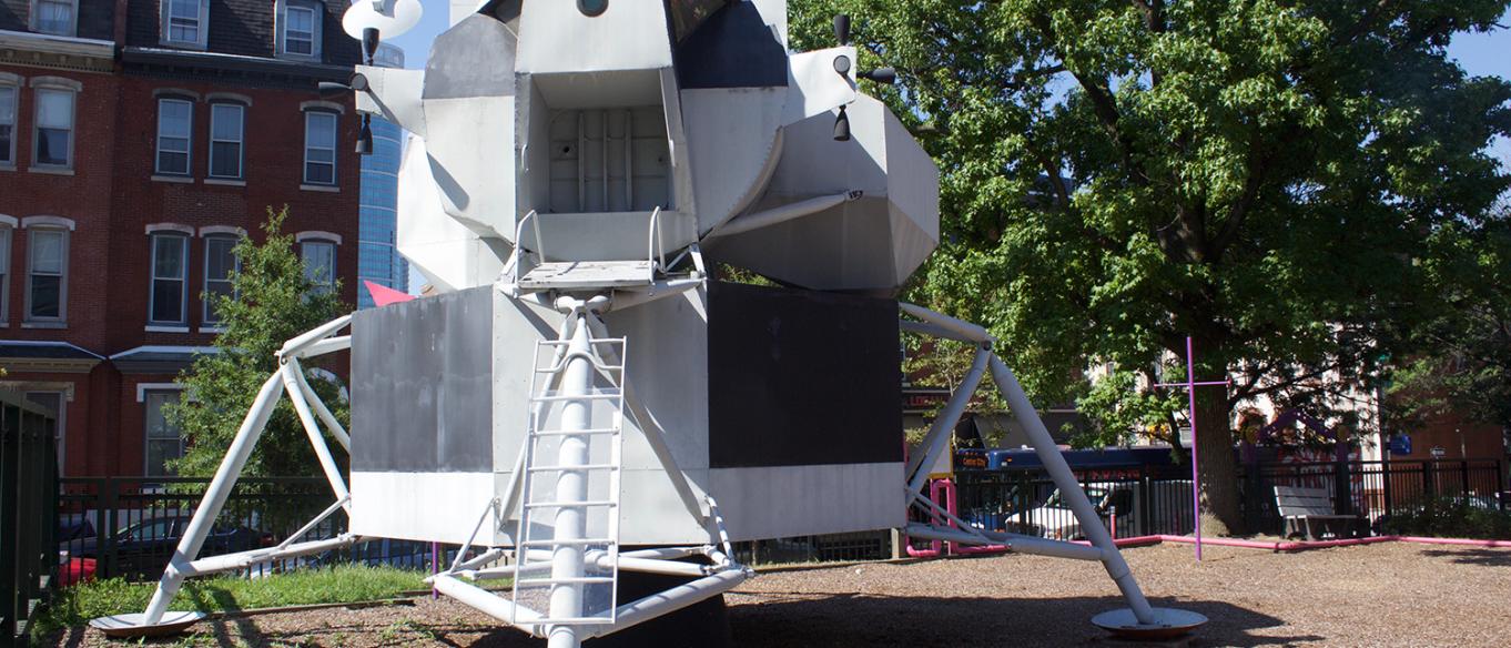 Apollo Lunar Module Structural Test Model | The Franklin Institute