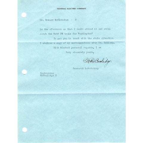 Case Files: William D. Coolidge (Cathode Rays) | The Franklin Institute