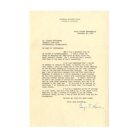 Case Files: George Ellery Hale | The Franklin Institute